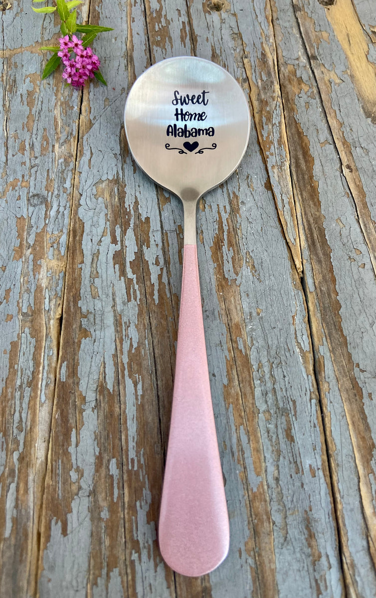 "Sweet Home Alabama" Engraved Spoon – Taste348